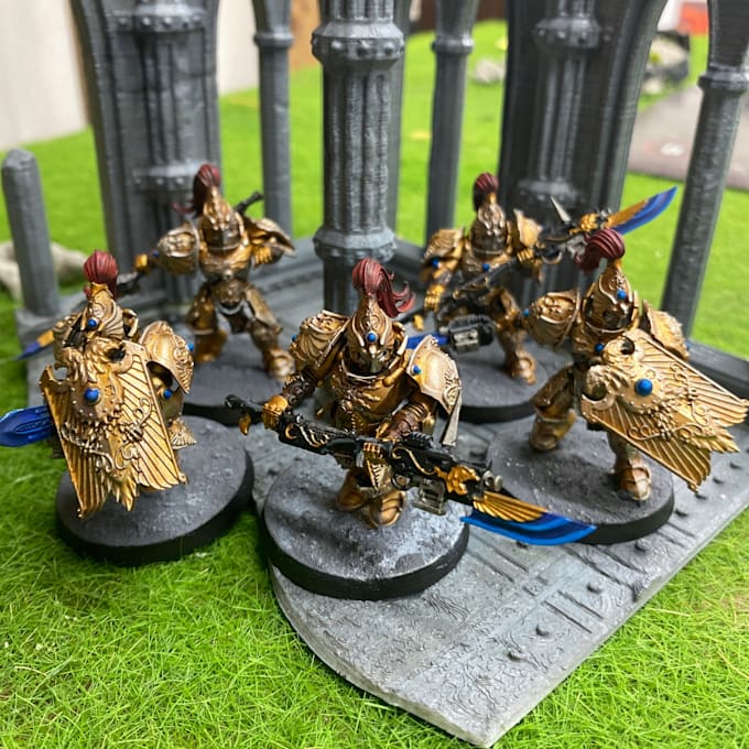 Fantastically paint your wargaming miniatures by Miniatureking | Fiverr