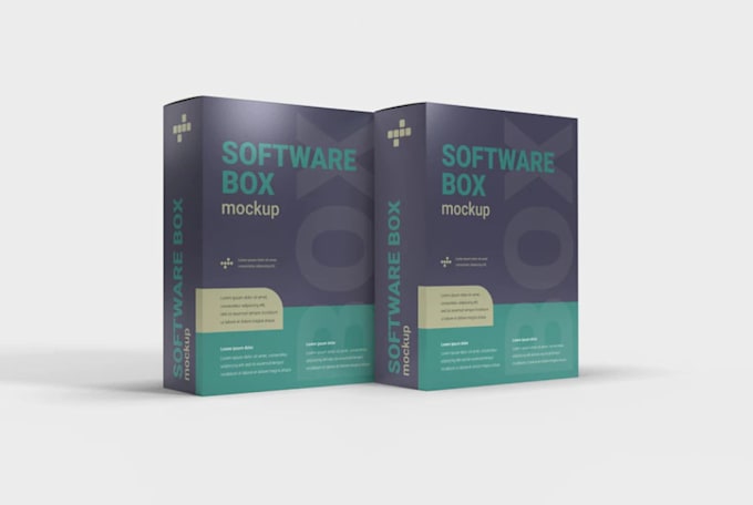 Design digital product 3d box mockup software box mockup by ...