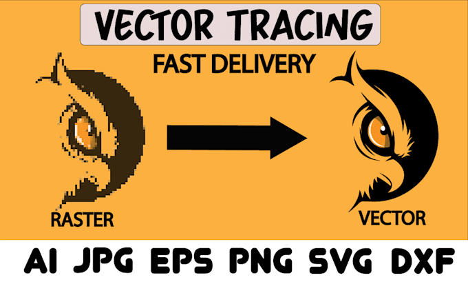 Recreate logo or image to vector tracing within short time by ...