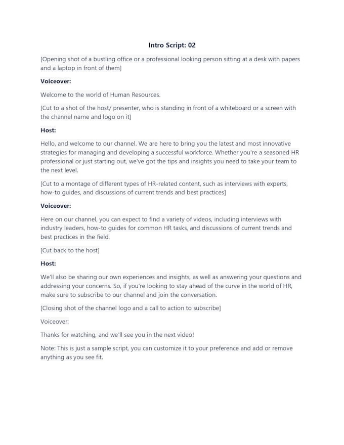 Write your catchy content and scripts in cheap by Hunain_official | Fiverr