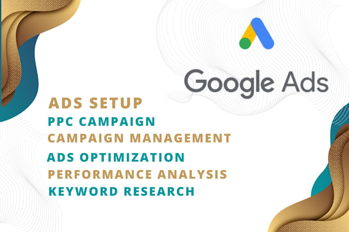 Setup and manage google ads campaigns ppc by Chudaryali | Fiverr