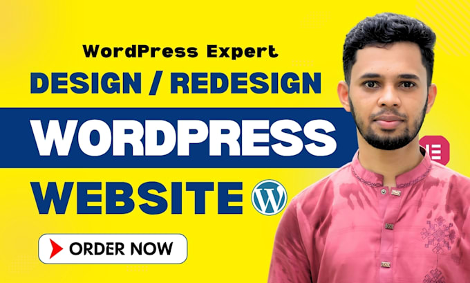 Build, rebuild wordpress website redesign, revamp wordpress by Dev_mujahid03 | Fiverr