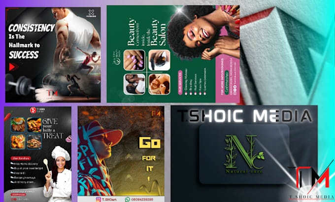 Create professional and unique graphic design for your business project ...