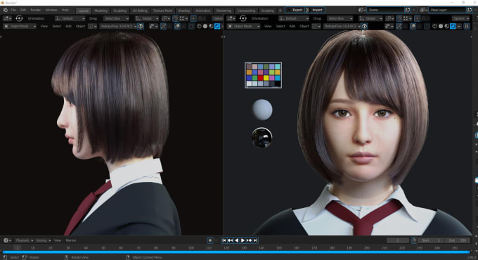 Create 3d realistic character, metahuman, daz3d, sculpt, 3d model, cc4 ... Create 3d realistic character, metahuman, daz3d, sculpt, 3d model, cc4 ...