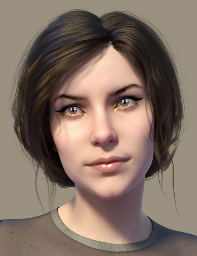 Create 3d sculpt, 3d realistic character and daz 3d for you by Pelumhie ... Create 3d sculpt, 3d realistic character and daz 3d for you by Pelumhie ...