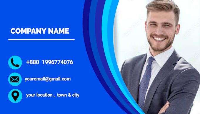 There are different types of business card designs by Miraj7438 | Fiverr