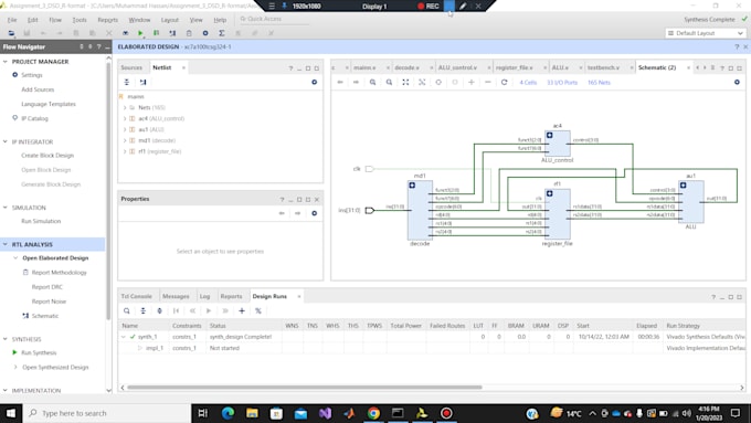 Do Your Verilog Vhdl Tasks For Fpga Using Modelsim Vivado Quartus By