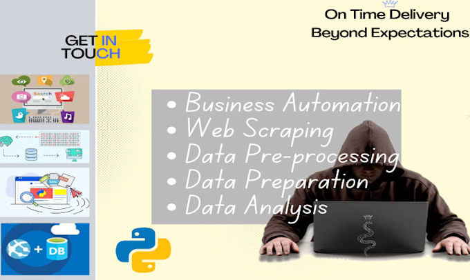 Do web scraping, crawling and data mining using python by Likeaistorm | Fiverr