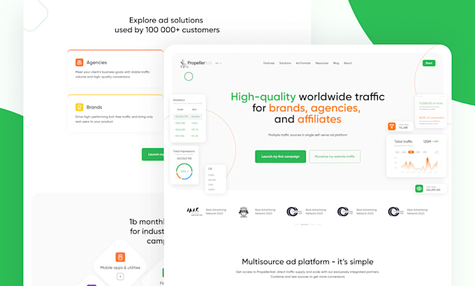 Design a perfect and result driven landing page by Uxui_michail | Fiverr