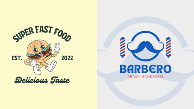 Create a simple unique mascot logo or cartoon character by ...