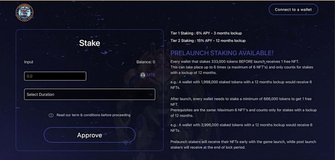 Create an staking website with affialiate system or reward system by Usamahassan752 | Fiverr