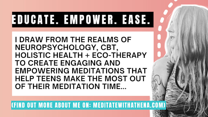 Write meditation scripts for teens by Athenaamhurst | Fiverr