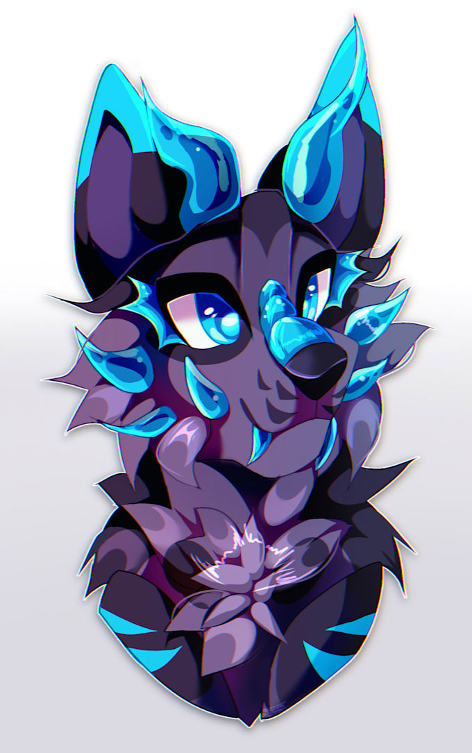 Draw a rendered piece of your animal or furry ocs by Pogostickz | Fiverr