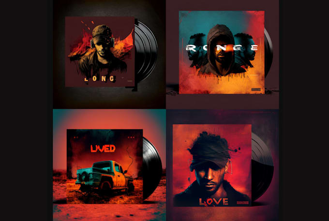 Design a modern, dope cover art for album mixtape singles by Jojam1 | Fiverr