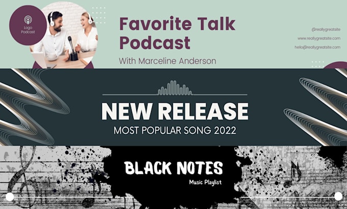 Design unique spotify banner for your artist profile by Jehanzeb744 ...