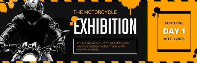 Create a custom professional ticket design for your event by Vatsal ...