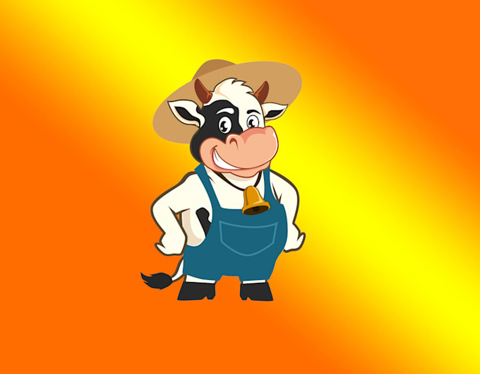 Design creative cow mascot logo for you in just 1 day by Raina_kjamey ...