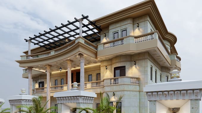 Create 3d models and render realistic exteriors by Ogechukwu94 | Fiverr