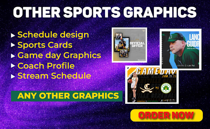 Design a custom college commitment poster by Protus479 | Fiverr