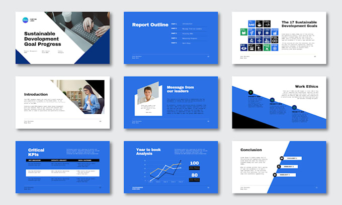 Design or redesign powerpoint presentations, google presentations and canva by Suja_dis | Fiverr