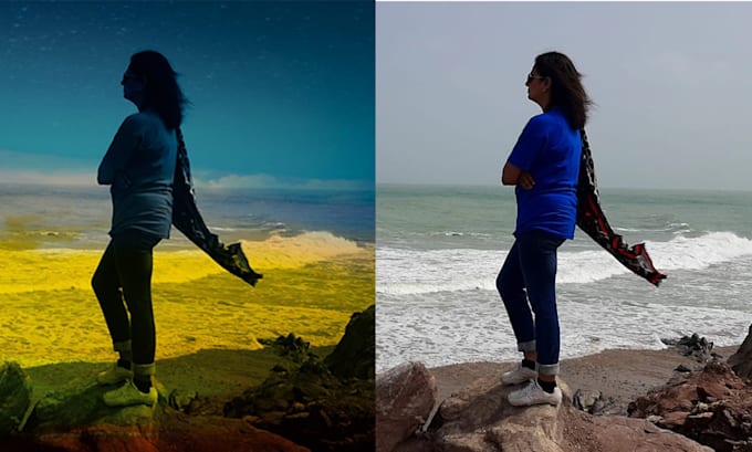 Edit your travel photo into a dramatic style by Sophiarasheed | Fiverr