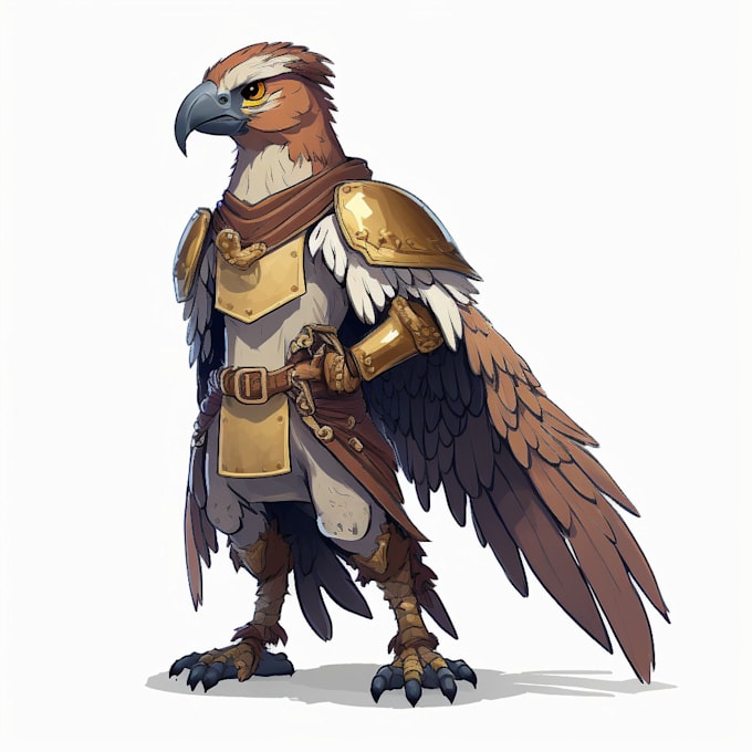 Create custom character art of your dnd character by Neo_aesthetic | Fiverr