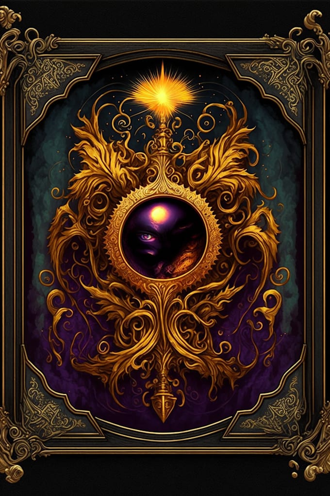 Create a custom tarot card cover by Eddiefernand172 | Fiverr