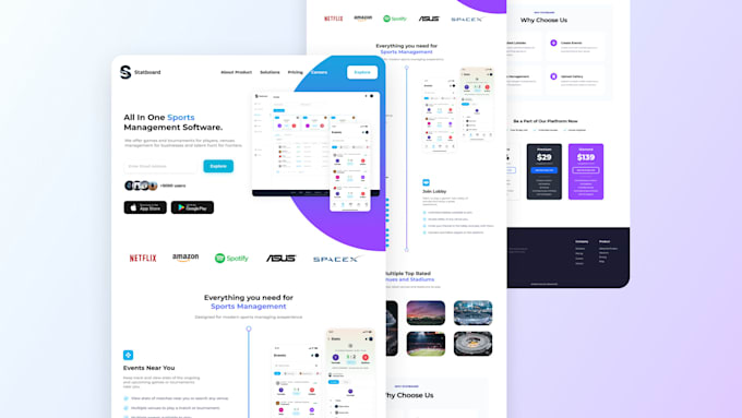 Do mobile app design and website design ui ux by Hassaanali__ | Fiverr