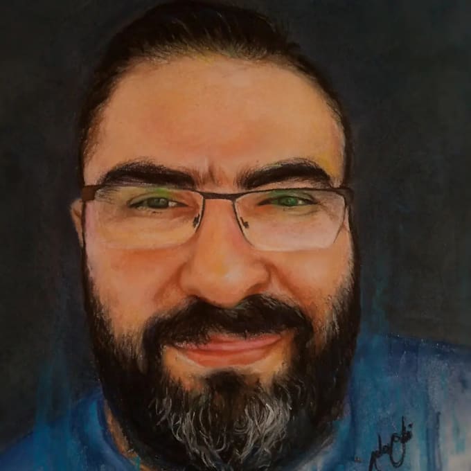 Draw a realistic portrait from your reference by Jenniferadaobi | Fiverr