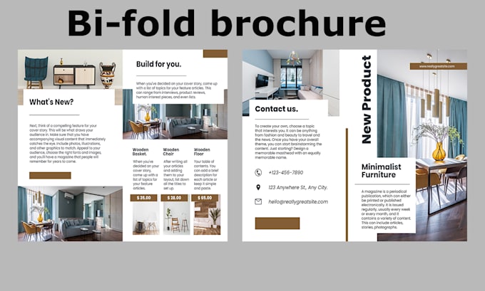 Design professional brochures, flyers by Design_update | Fiverr