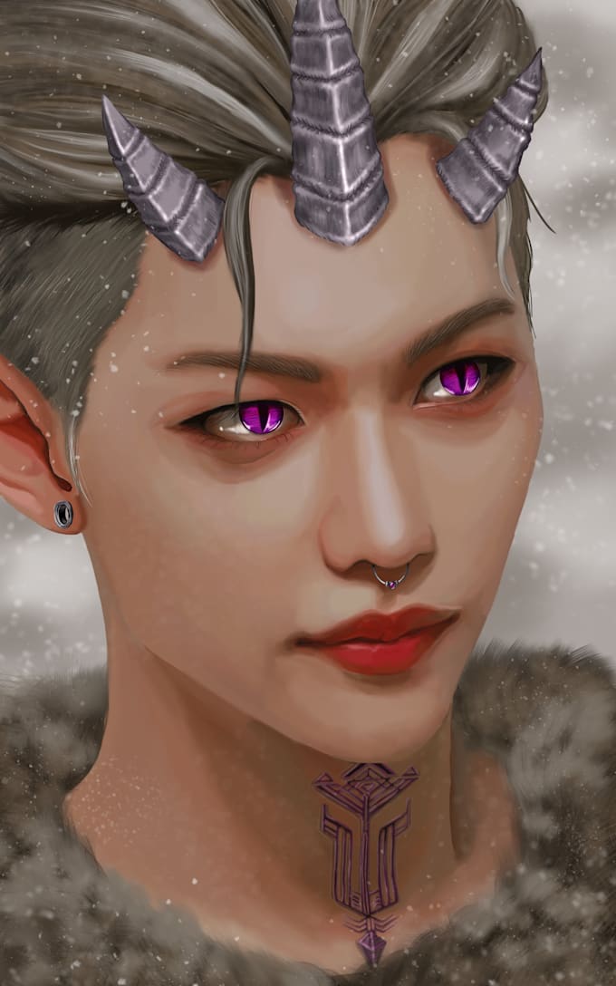 Draw your dungeons and dragons character oc or portrait with a fantasy ...