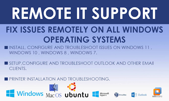 Repair, fix, troubleshoot windows 10, windows 11, mac, computer, laptop ...