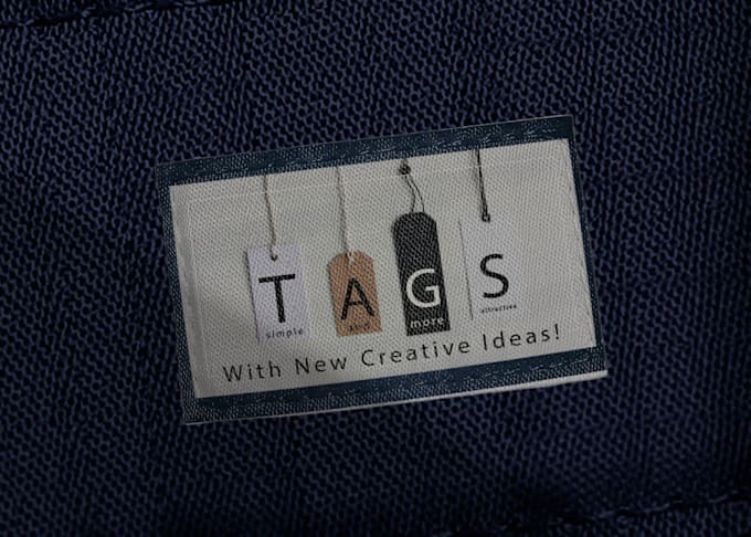Design neck tags, neck labels, hang tags, shirt tags, hem tags, and ...