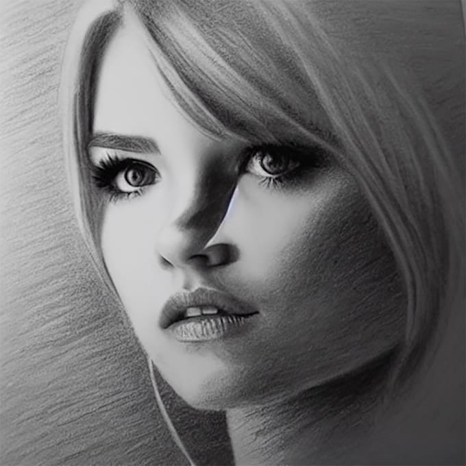 Draw a amazing portrait sketch in pencil by Globaltextile | Fiverr