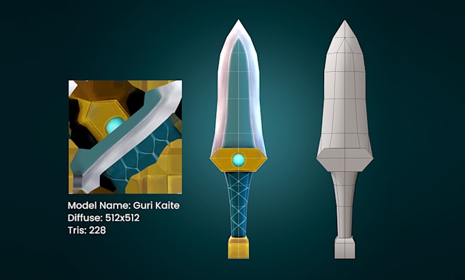 3d model stylized models with textures handpainted or pbr by ...