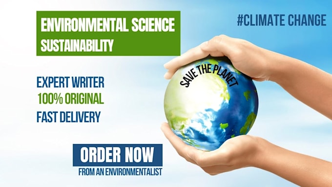 Write articles on environmental science climate change and global ...