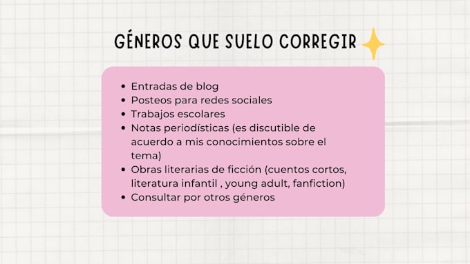 Corrijo y reviso textos en español by Agustinarm | Fiverr