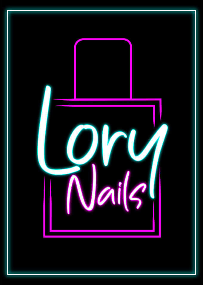 Do logo neon glow effect by Gian9821 | Fiverr
