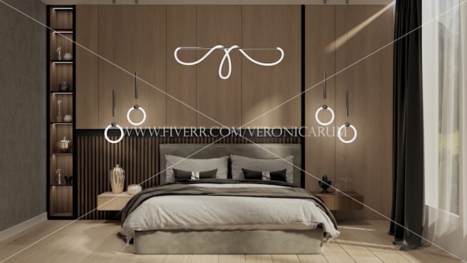 Create a realistic 3d interior design rendering by Veronicarum | Fiverr