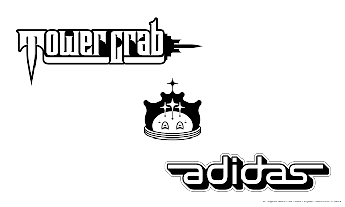 Create an original y2k logo design for your brand by Xenonworld | Fiverr