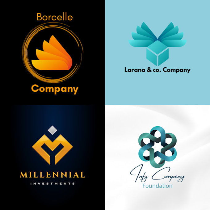 Simple logo design, minimalist professional by Alizeeshanryk | Fiverr