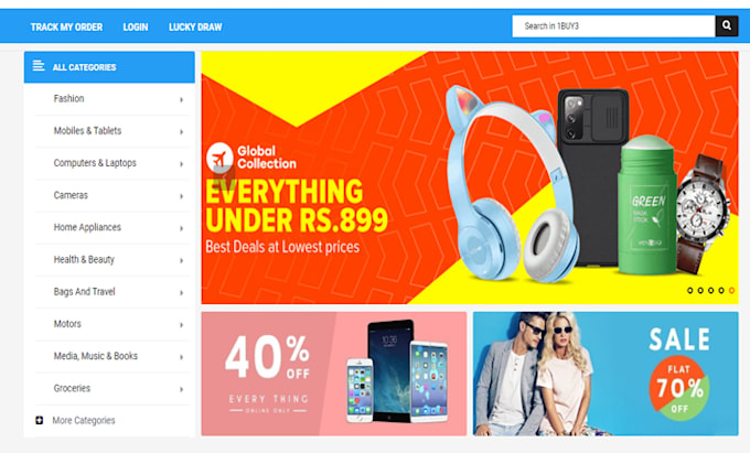 Design and develop ecommerce online store website by Customdesign159 ... Design and develop ecommerce online store website by Customdesign159 ...