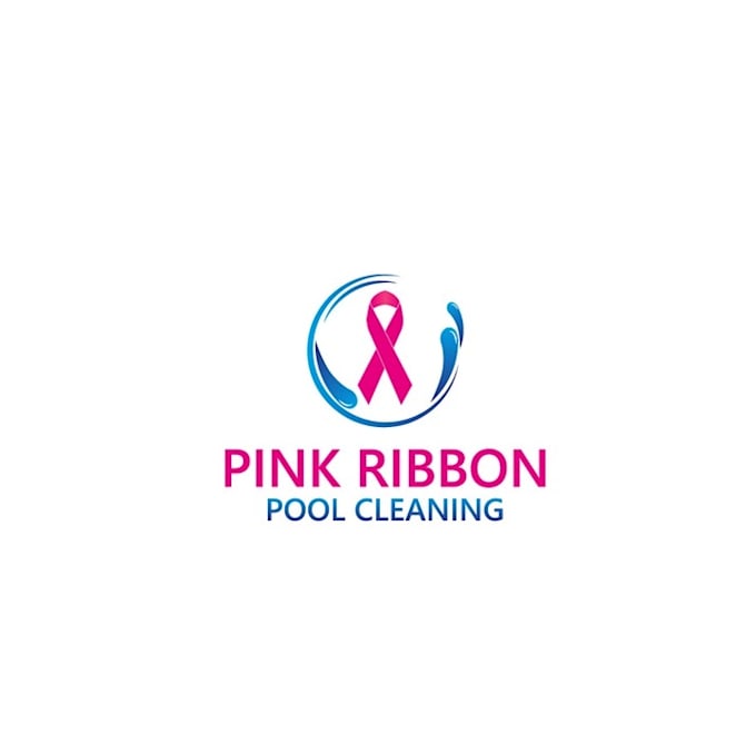 Design classic pink ribbon pool cleaning logo by William_ander4 | Fiverr