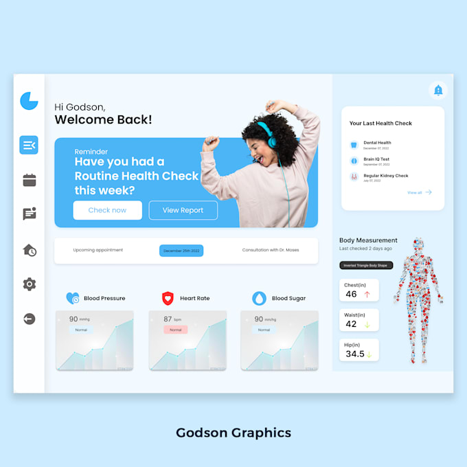 Do creative website ui, landing page and dashboard designs by Godsonui ...
