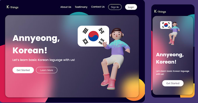 Create the perfect ui ux design for your landing page by Fabiendonzi | Fiverr