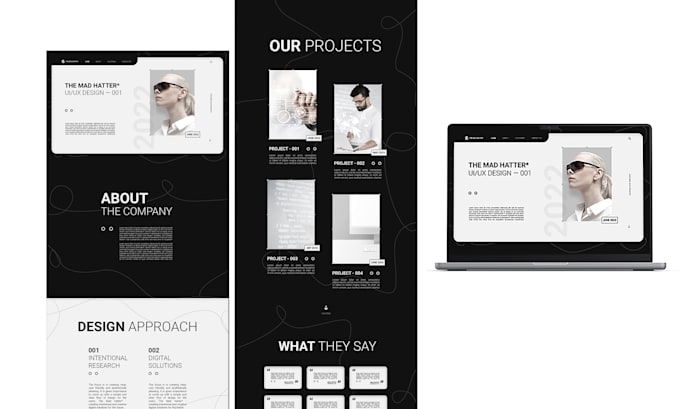 Provide stunning ui ux web design for website or landing page in figma by Ps_edit | Fiverr