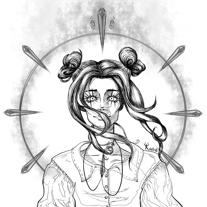 Draw an awesome concept art of your unique character by Toxic_enot | Fiverr