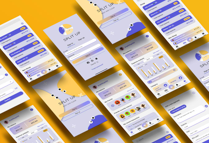 Provide customized ux and ui design based on your needs and preferred ...