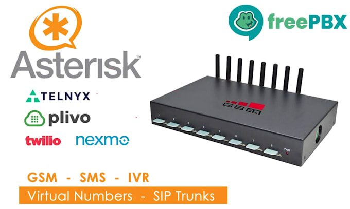 Setup,deploy or troubleshoot voip, asterisk, freepbx, 3cx, issabel ...