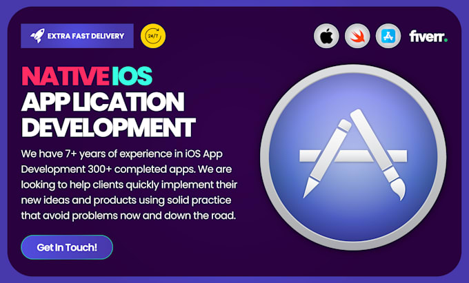 Professional Custom Ios App Development With Firebase And Swift By Brainboosttech Fiverr